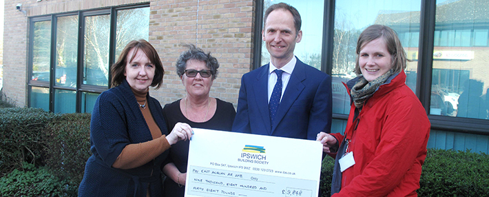 Cheque Presentation to East Anglian Air Ambulance - Suffolk Building ...