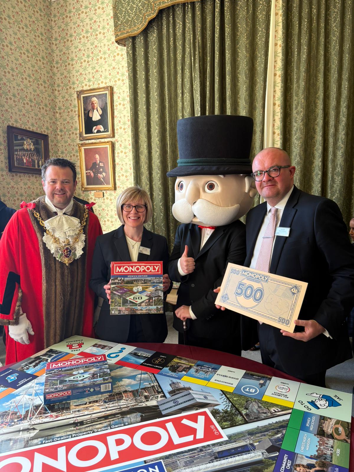 We're featured in the new Ipswich Monopoly - Suffolk Building Society