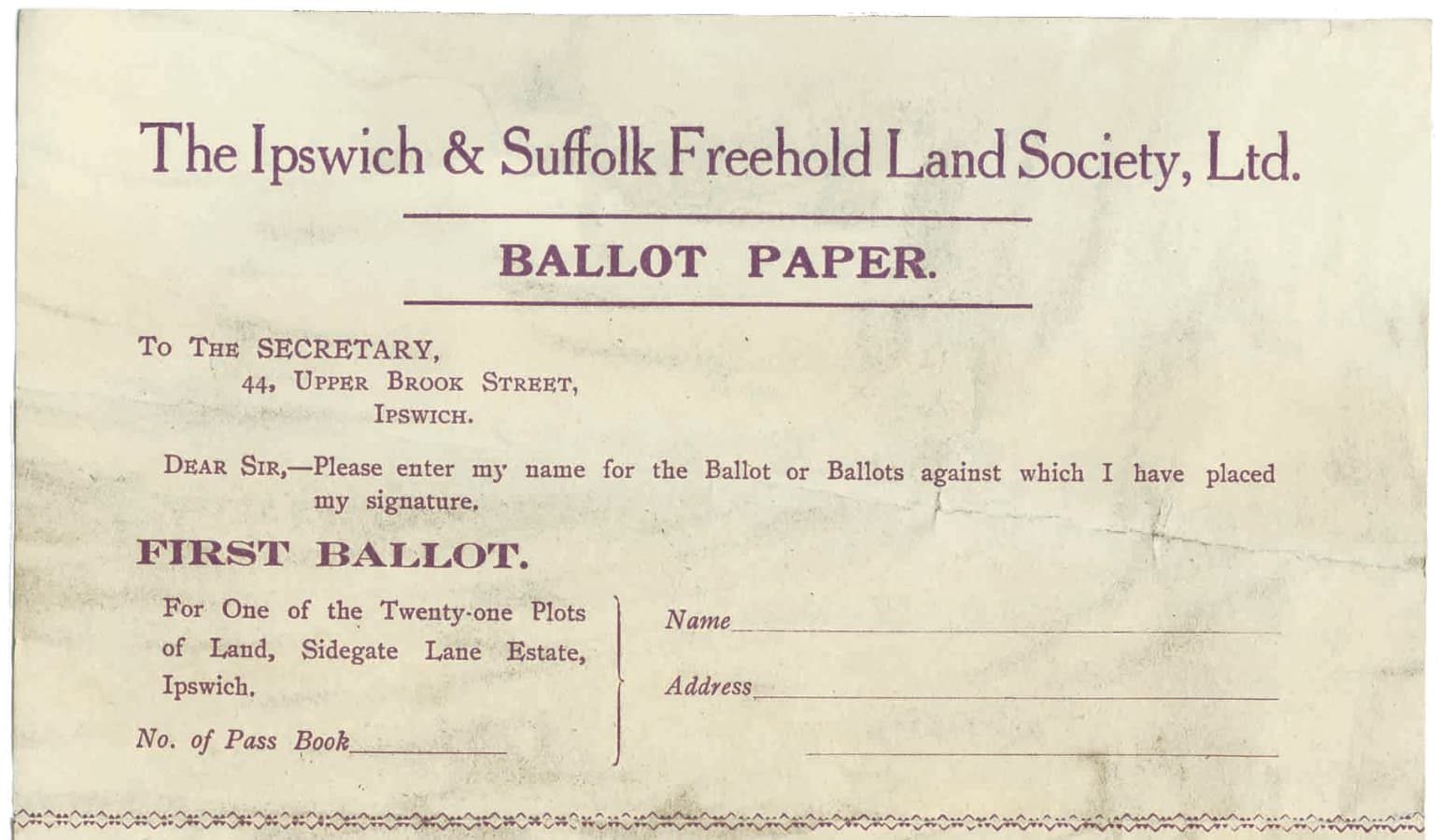 Heritage - Suffolk Building Society